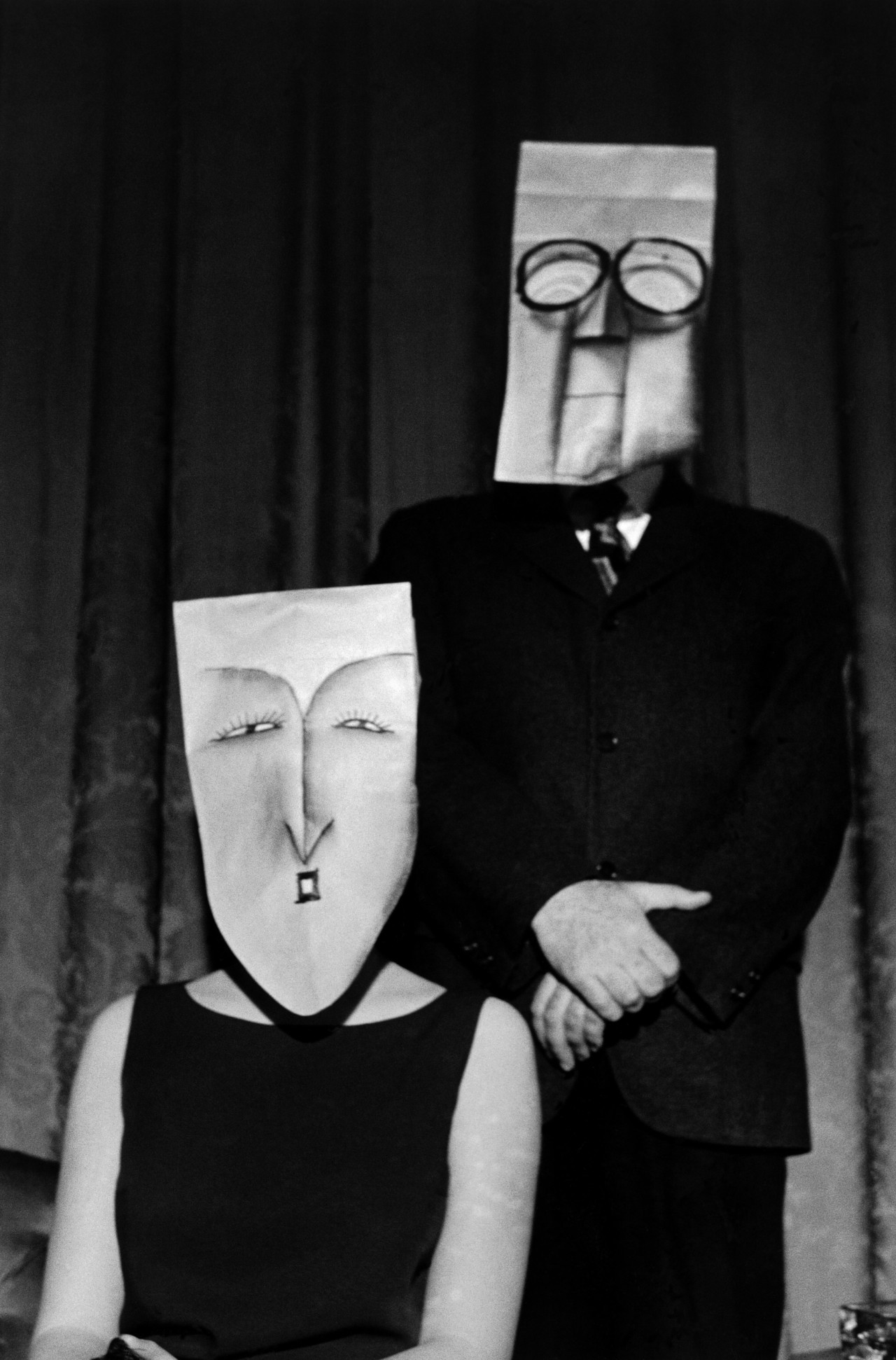 The Mask Series: Inge Morath & Saul Steinberg • Magnum Photos
